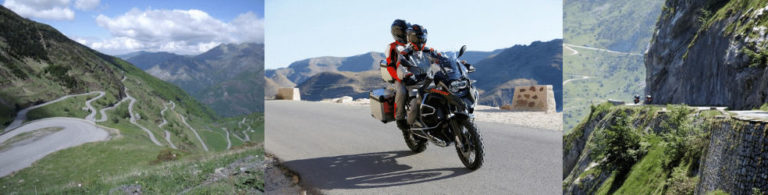 Road Trip moto circuit dans les Pyrénées et Alpes - Voyage moto France